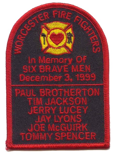 Massachusetts Fire Department Patches - 6