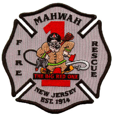 New Jersey Fire Department Patches - 2