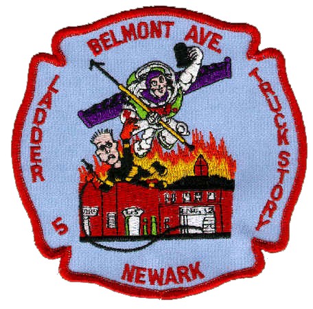 New Jersey Fire Department Patches - 2