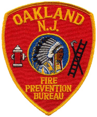 New Jersey Fire Department Patches - 2