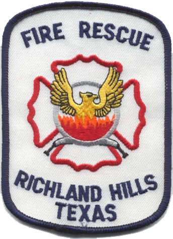 Texas Fire Department Patches - 8